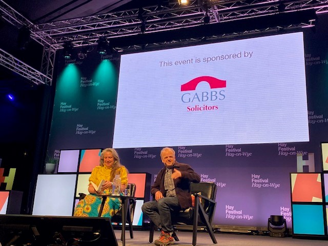 Gabbs sponsors Toby Jones event at the Hay Festival